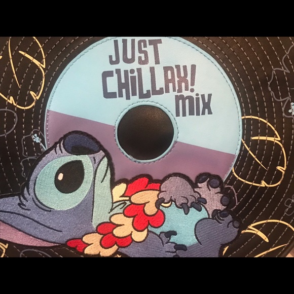 Disney | Bags | Disney Stitch Record Crossbody Bag Nwt New 22 | Poshmark